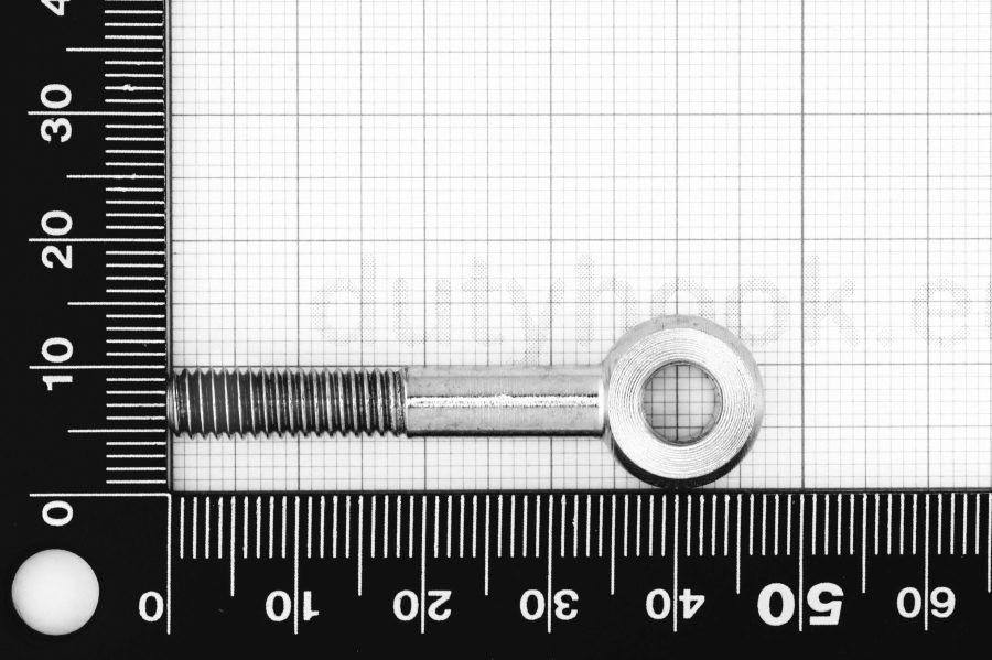 M6x40 Eye Bolt DIN 444, stainless steel AISI 316 marine grade