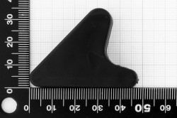 3-6 Line-Lok Clamcleat CL276, black nylon