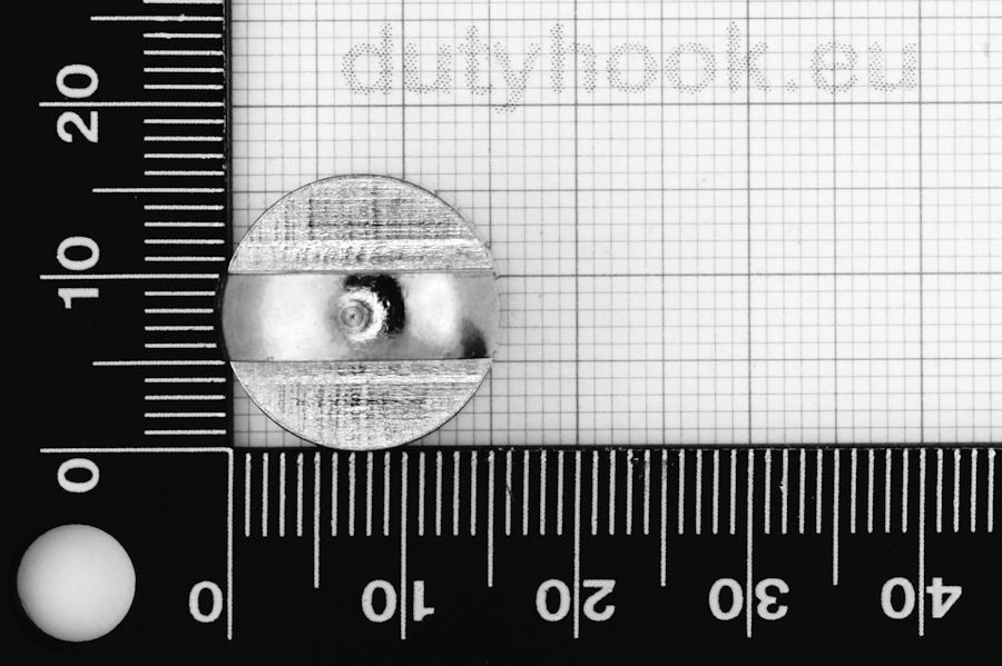 Eyelet End Fitting for gas spring, threaded, stainless steel AISI 316 ...