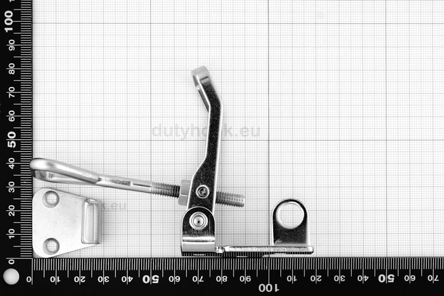 115-125 Tensor Latch, adjustable, lockable, stainless steel AISI 304